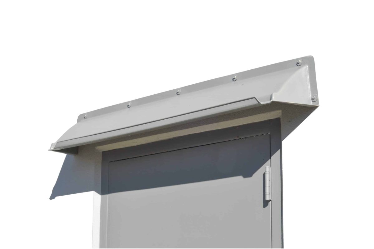 Door rain guard by DOORBRIM stops leaks and prevents dripping.